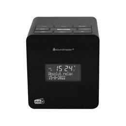 Soundmaster Uhrenradio UR 109SW, AB+/UKW, mit Aufnahmefunktion, schwarz