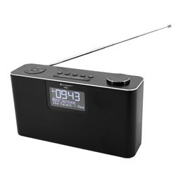 Soundmaster DAB+/UKW Radio DAB700SW, USB, SD, MP3, Bluetooth, schwarz