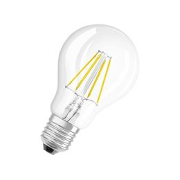 Osram LED-Lampe, BASE A40, E27, EEK: E, 4W, 470lm, 2700K, 2 Stk