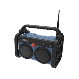 Soundmaster DAB+/UKW Akku-Radio DAB85BL, blau/schwarz