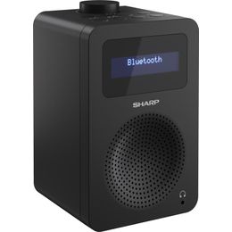 Sharp Digitalradio DR-430, schwarz, DBT+, Bluetooth