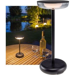 Chilitec LED Akku Tischleuchte Foco Luz, 2900K, dimmbar, schwarz