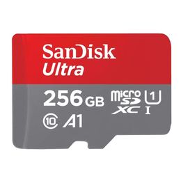 Sandisk MicroSDXC-Speicherkarte Ultra A1 256GB inkl. SD-Adapter