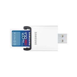 Samsung SDXC-Speicherkarte PRO Plus (2023) 128GB inkl. USB-Kartenleser