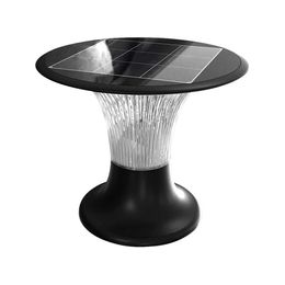 V-TAC Solar LED-Wandleuchte VT-426, 15 W, 6000 K + 4000 K, schwarz