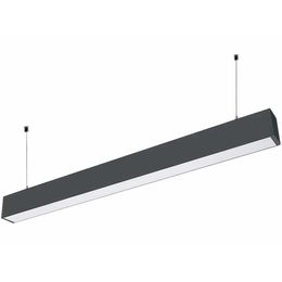 V-TAC LED-Deckenleuchte VT-7-46, EEK: F, 40 W, 3275 lm, 3000 K, schwarz