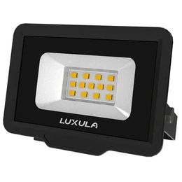 LUXULA LED-Fluter, EEK: F, 10W, 1000lm, 3000K, schwarz