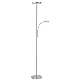 JUST LIGHT LED-Stehleuchte 11709-55 stahl, 25,5 W, 2900 lm, 3000 K