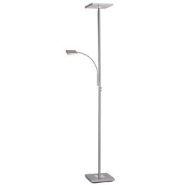 JUST LIGHT LED-Stehleuchte 11710-55 stahl, 26 W, 2900 lm, 3000 K