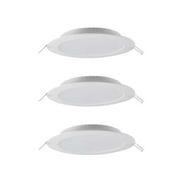 V-TAC LED-Einbauleuchte VT-61003, EEK: E, 3 W, 330 lm, 4000 K, 3 St&uuml;ck