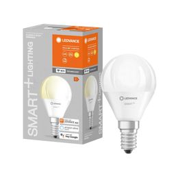 LEDVANCE LED-Lampe SMART+ WiFi Mini bulb, P46, E14, EEK: F, 4,9 W, 470 lm, 2700 K, Smart
