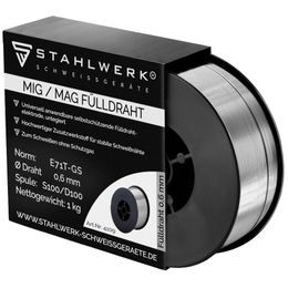 STAHLWERK MIG MAG Premium F&uuml;lldraht, 4109, E71T-GS, 0,6 mm, 1 kg
