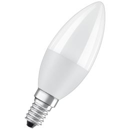 Osram LED-Lampe LED Value Classic, B60, E14, EEK: F, 7,5 W, 806 lm, 3000 K, 2 St&uuml;ck