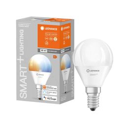 LEDVANCE LED-Lampe SMART+ WiFi Mini bulb, P46, E14, EEK: F, 4,9 W, 470 lm, 2700...6500 K, Smart