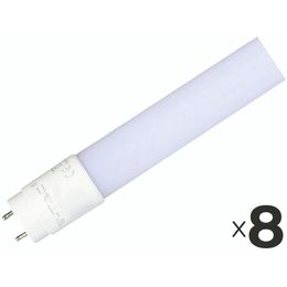 V-TAC LED-R&ouml;hre VT-9077, T8, G13, EEK: F, 14 W, 1400 lm, 4000 K, 900 mm, 8 St&uuml;ck