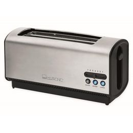 Clatronic Langschlitz, Toaster TA 3687, 1200 W, Edelstahlgehäuse