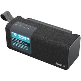 Hama Digitalradio DR200BT, FM/DAB/DAB+/Bluetooth/Akkubetrieb/schwarz