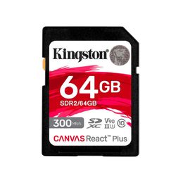 Kingston SD-Card Canvas React Plus 64GB