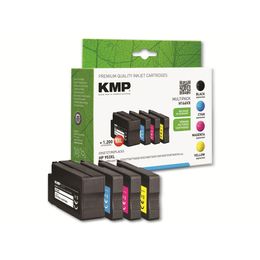 KMP Tinten-Multipack H166VX, color + schwarz