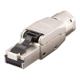 goobay CAT.8.1 Keystone-Modul RJ-45, feldkonfektionierbar, STP