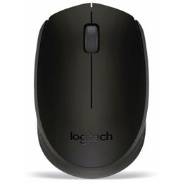 Logitech Funkmaus B170, optisch, 1000 dpi, schwarz
