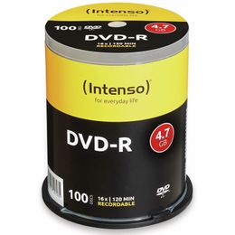 Intenso DVD-R Spindel, 100 St&uuml;ck