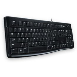 Logitech USB-Tastatur K120, QWERTZ, schwarz