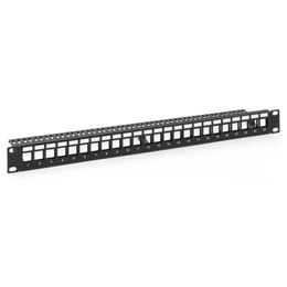 RED4POWER Patchpanel KPP-19-24-E, 19", 24-port