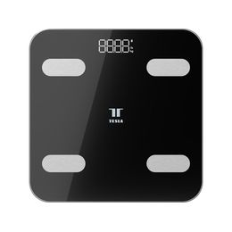 Tesla Personenwaage Smart SC100, 180 kg, schwarz