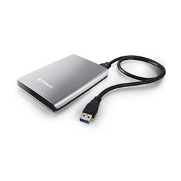 Verbatim Externe USB 3.0 Festplatte Store 'n' Go, 1 TB, silber