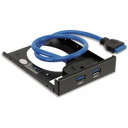 USB 3.0 Frontpanel PA-3,5L, 2x USB 3.0, mit SSD Halterung
