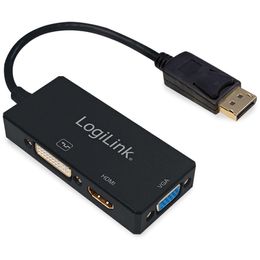 Logilink DisplayPort-Adapter CV0109, DVI, HDMI, VGA