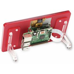 Raspberry Pi 7" Touch-Display-Rahmen Coupe (rot)