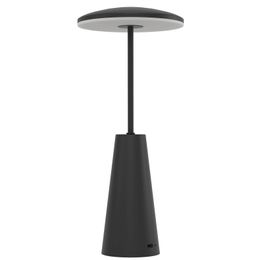 Eglo LED-Akku-Tischleuchte 900925 schwarz, 2,8 W, 270 lm CCT, IP54