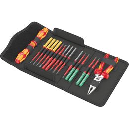 Wera Werkzeug-Set, 05006612001, Kraftform Kompakt VDE 17 extra slim 1, 17-teilig