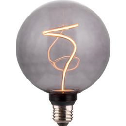ENOVALITE LED-Filament-Lampe, YARN GLOBE, Smoke, E27, 4,9W, 200lm, 1800K