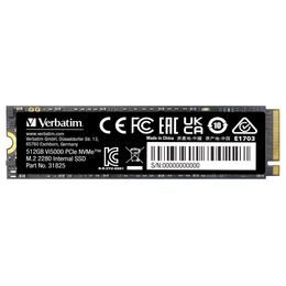 Verbatim M.2 SSD Vi5000 512GB