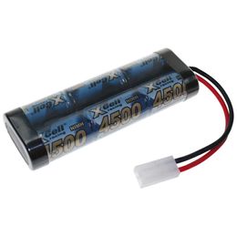 XCELL Ni-MH Akku 124171 RC-Pack, 7,2 V, 4500mAh, L2x3