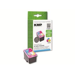 KMP Tintenpatrone kompatibel zu HP 302XL (F6U68AE), 3-farbig