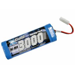 XCELL Ni-MH Akku 114362 RC-Pack, 7,2 V, 3000mAh, L2x3