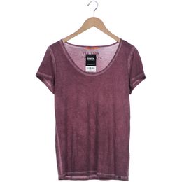 BOSS Orange Damen T-Shirt, bordeaux, Gr. 42