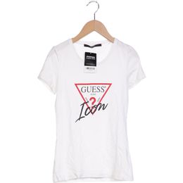 Guess Damen T-Shirt, weiß, Gr. 34