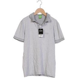 BOSS Green Damen Poloshirt, grau, Gr. 38