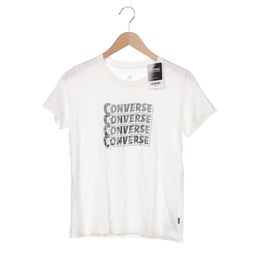 Converse Damen T-Shirt, weiß, Gr. 38