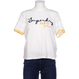 Superdry Damen T-Shirt, weiß, Gr. 42