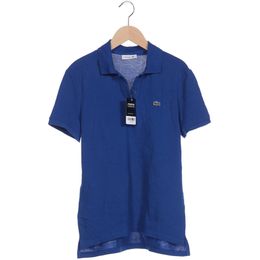 Lacoste Damen Poloshirt, blau, Gr. 40