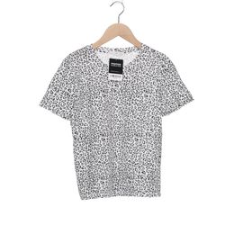 Mango Damen T-Shirt, weiß, Gr. 36