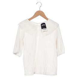 Mango Damen T-Shirt, weiß, Gr. 36