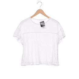 Mango Damen T-Shirt, weiß, Gr. 38