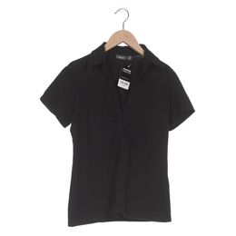 Mexx Damen Poloshirt, schwarz, Gr. 46